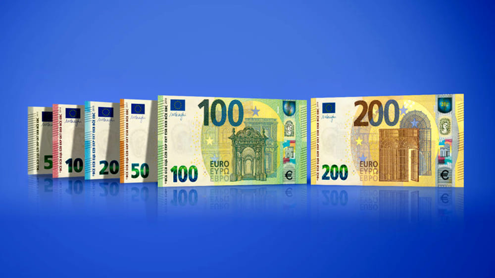 Euro, ecco le nuove banconote da 100 e 200 - Zoomma